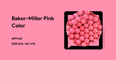 Baker Miller Pink | NeuWrite San Diego